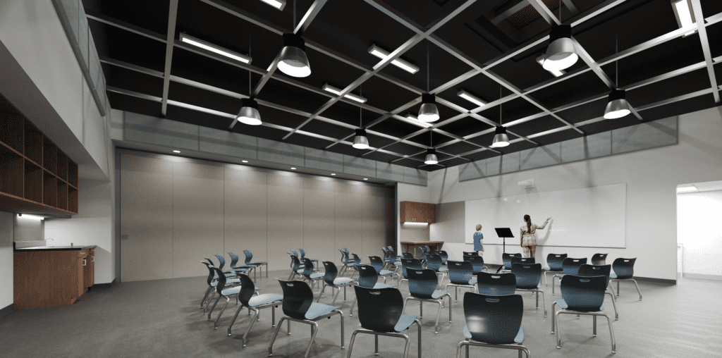 Culverdale MPR Stage Interior - StudioWC